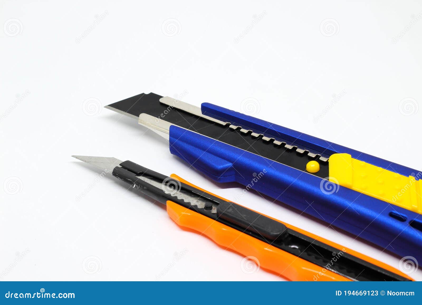 Knife on white background stock image. Image of slice - 194669123