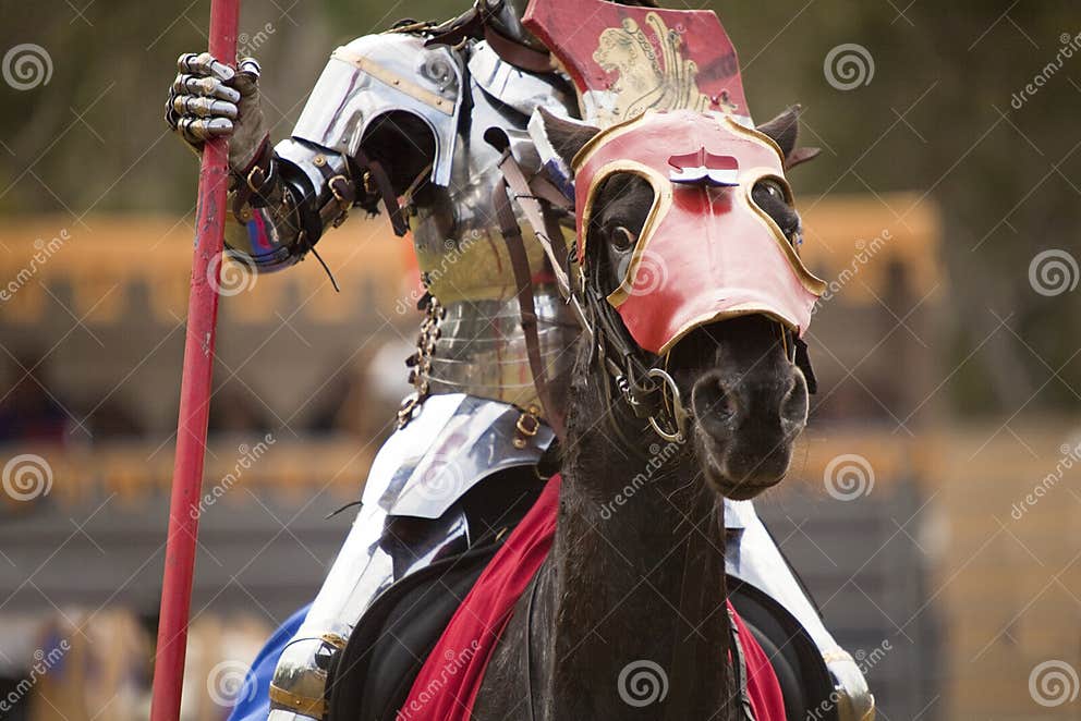 The Knight stock image. Image of dark, horse, game, saddle - 16165121