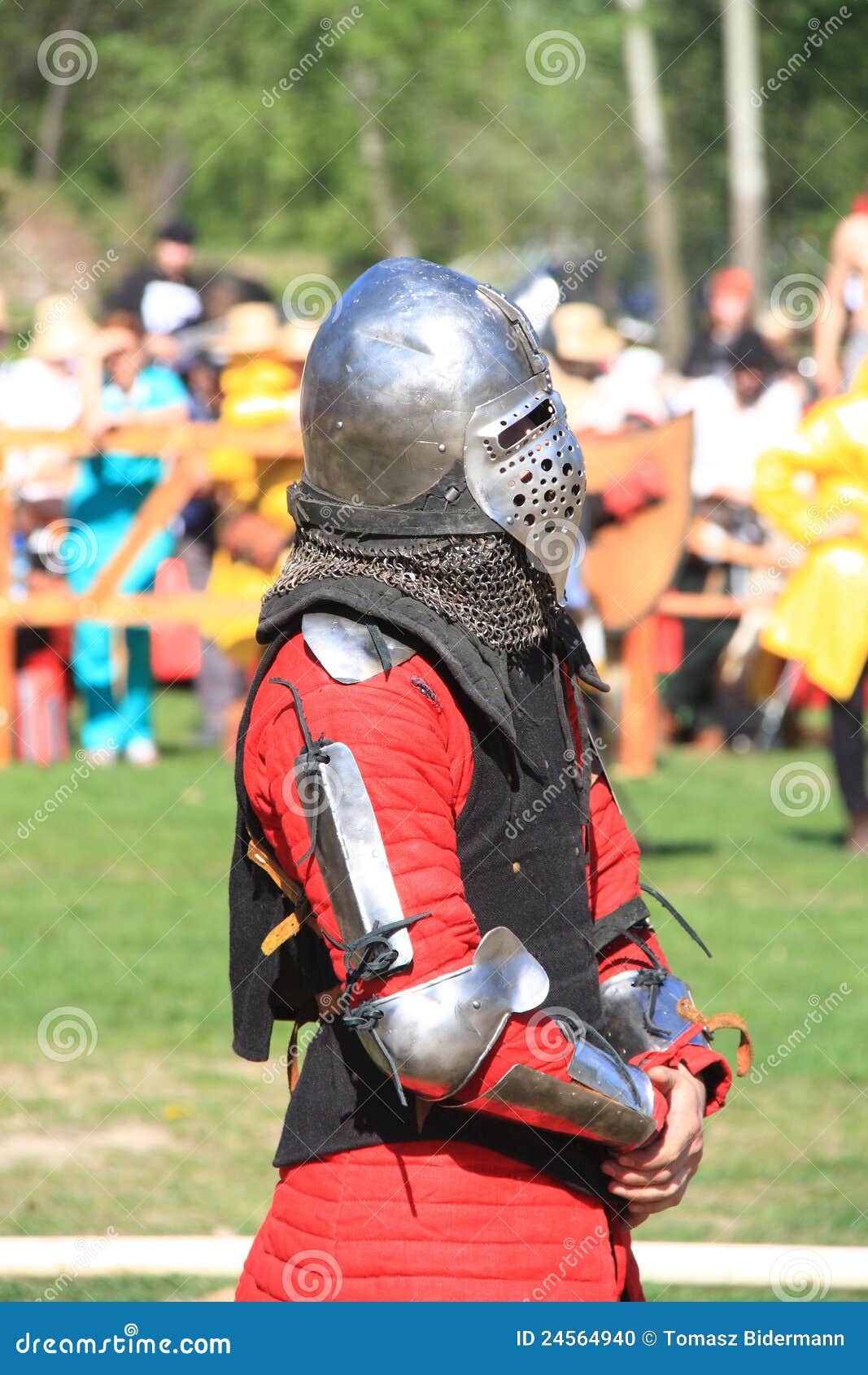 Knight editorial image. Image of poland, warrior, armor - 24564940