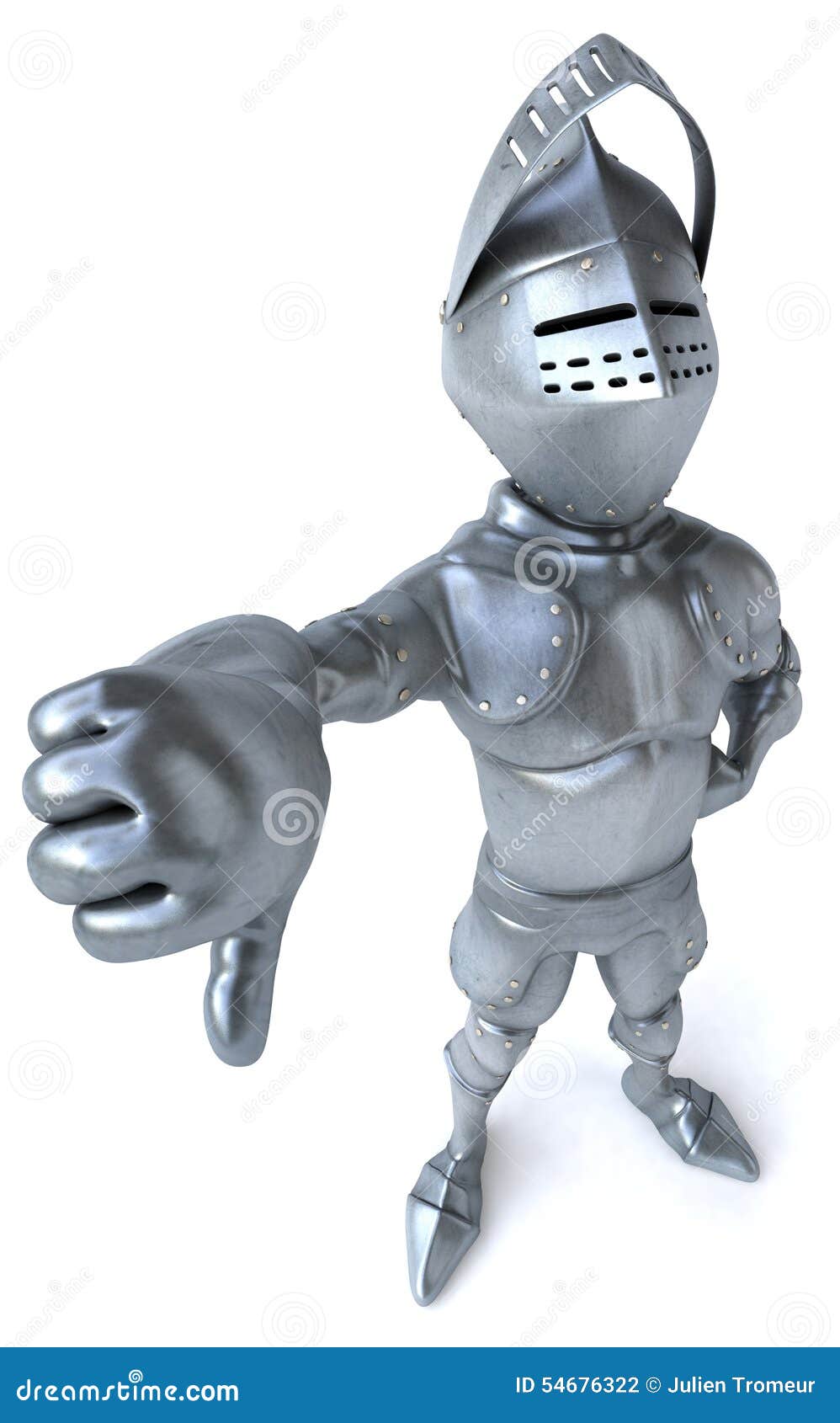 Knight stock illustration. Illustration of reflection - 54676322