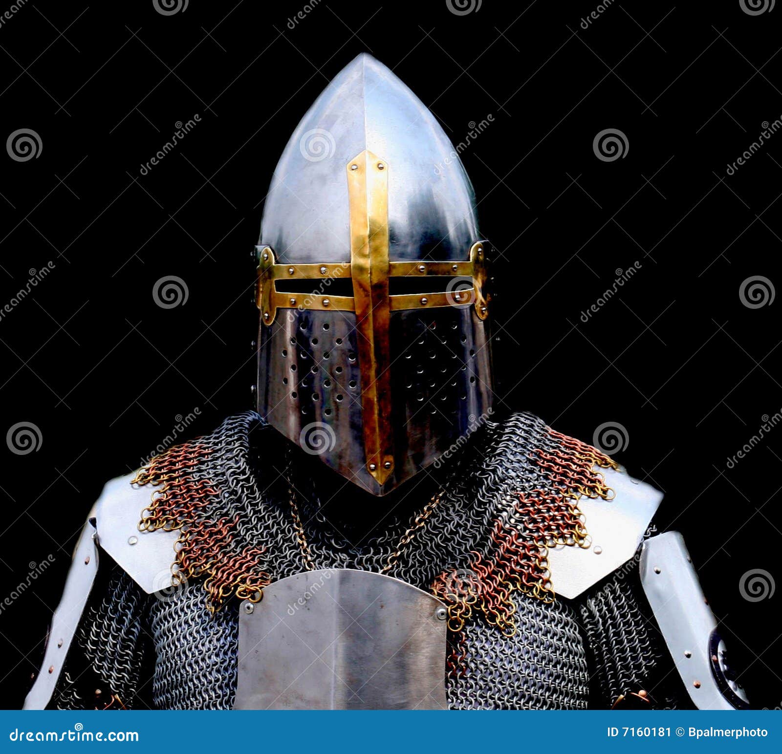 Knight stock image. Image of isolate, strength, armour - 7160181