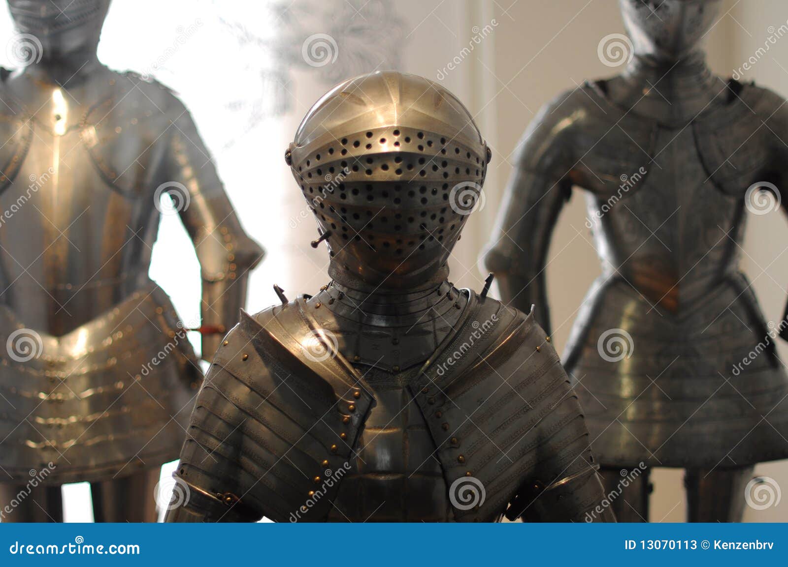 Knight armor stock image. Image of armor, background - 13070113