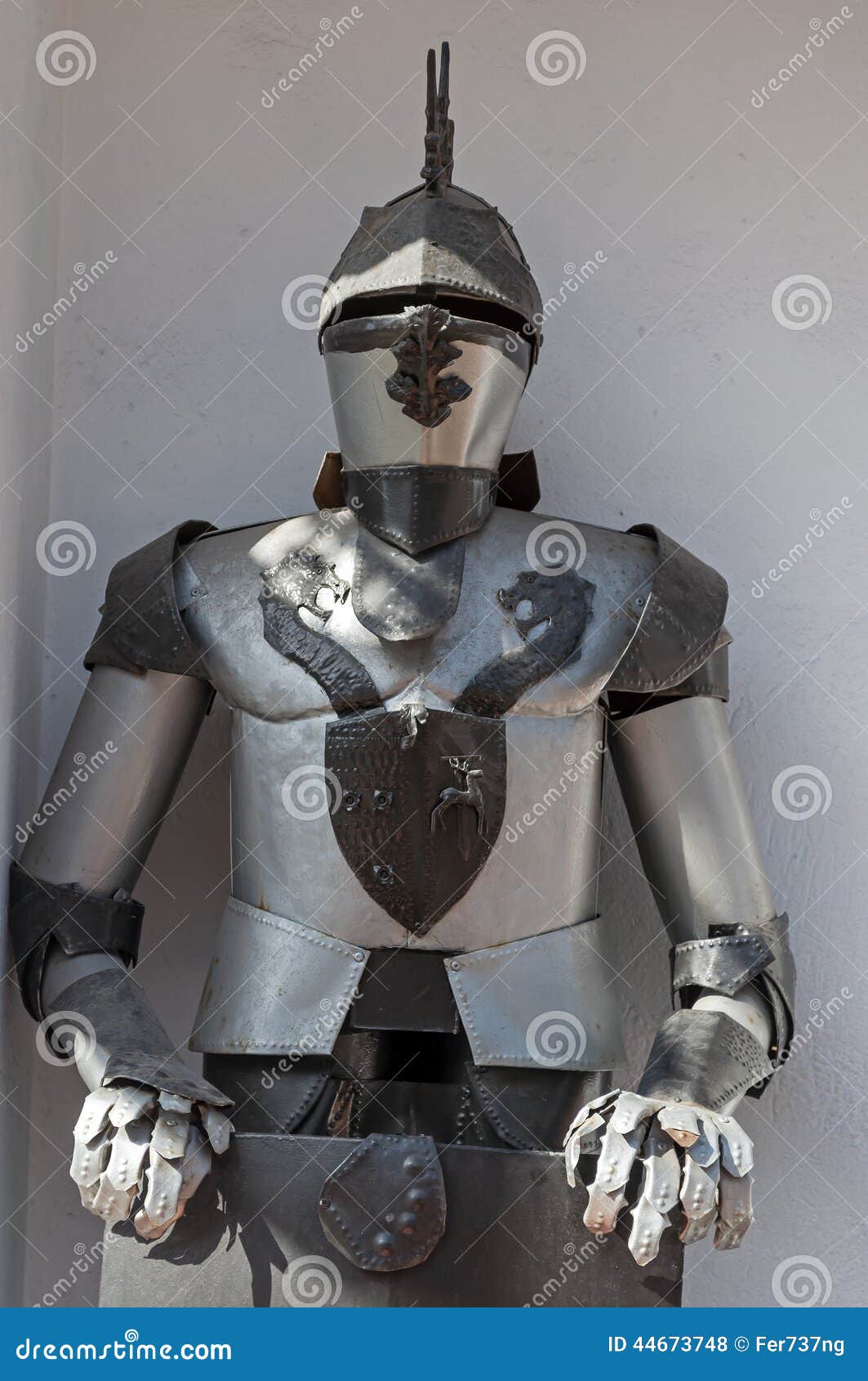 Knight armor. stock photo. Image of protection, shield - 44673748