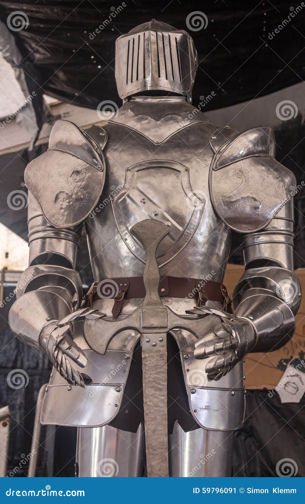 Knight armor stock image. Image of victory, security - 59796091