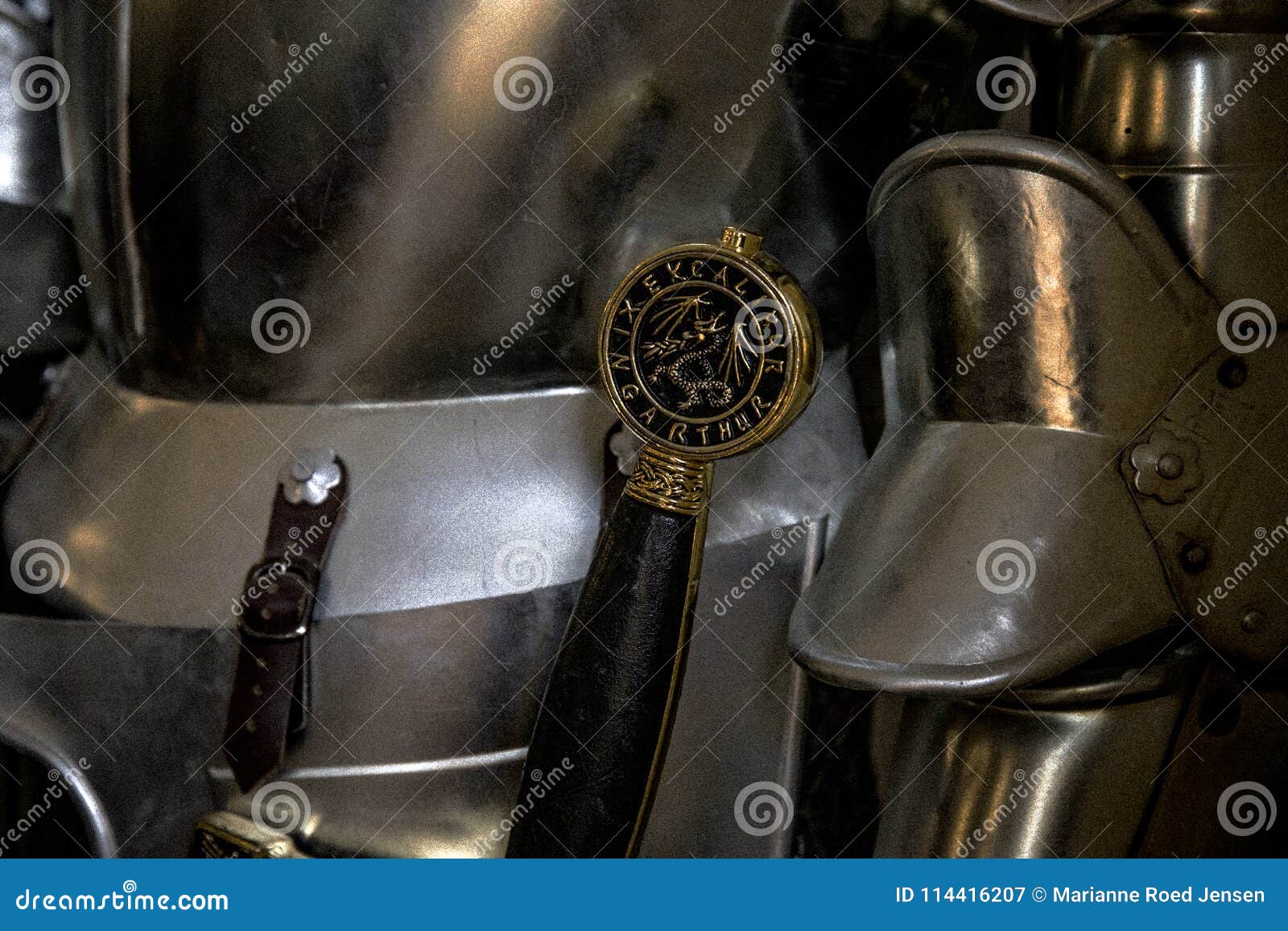 The knight armor editorial photography. Image of castle - 114416207