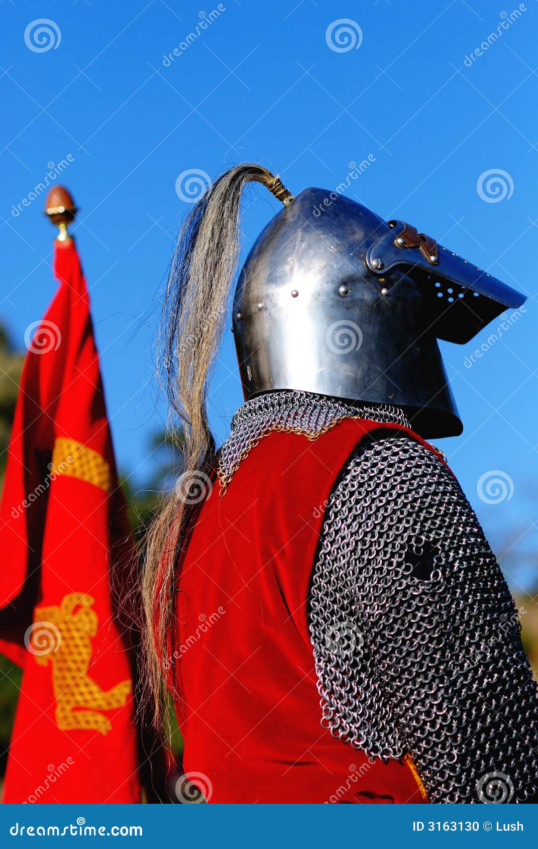 Knight awaiting to fight stock photo. Image of battle - 3163130