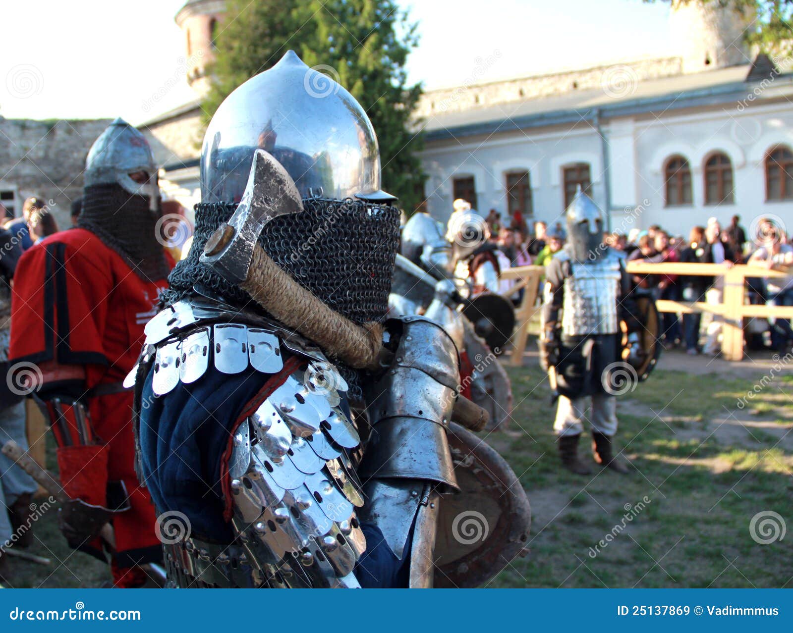 Knight with axe editorial stock image. Image of heavy - 25137869