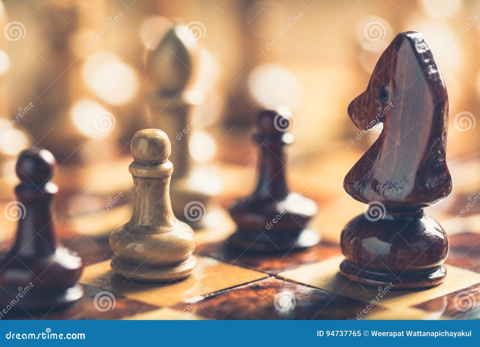 Knight Chess stock image. Image of leisure, closeup, goal - 94737765