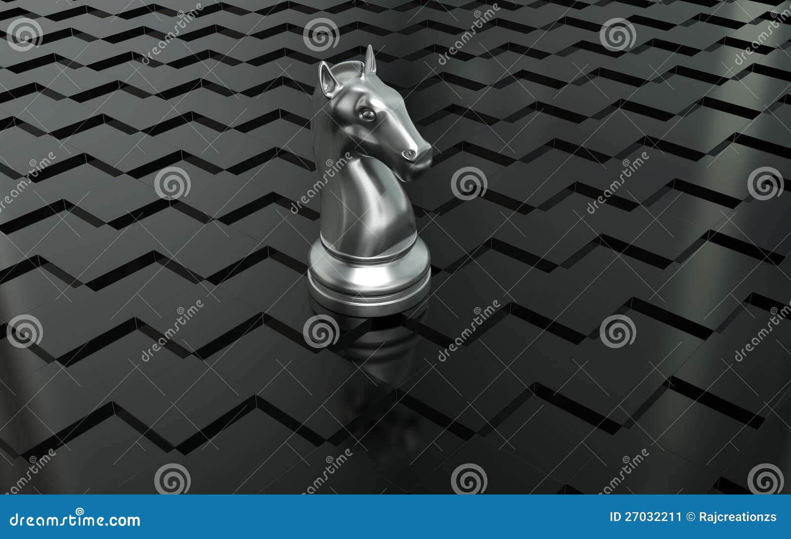 Knight Chess Emblem Logo Vector Illustration | CartoonDealer.com #120042934