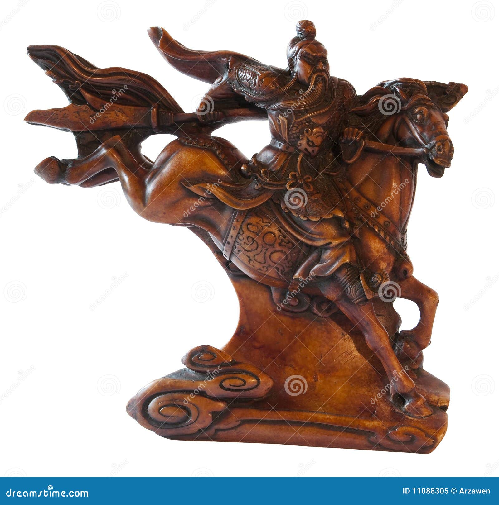 Knight Figurine from Vietnam or China Stock Image - Image of knick ...