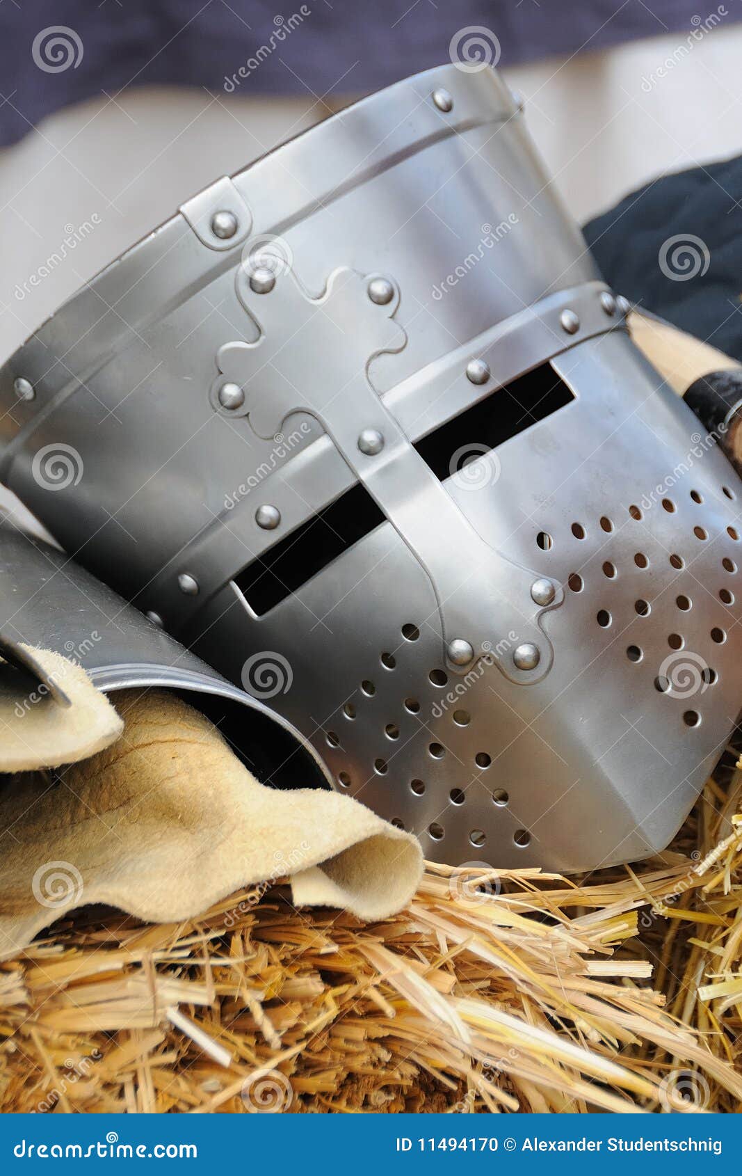 Knight helmet no.1 stock photo. Image of metal, helmet - 11494170