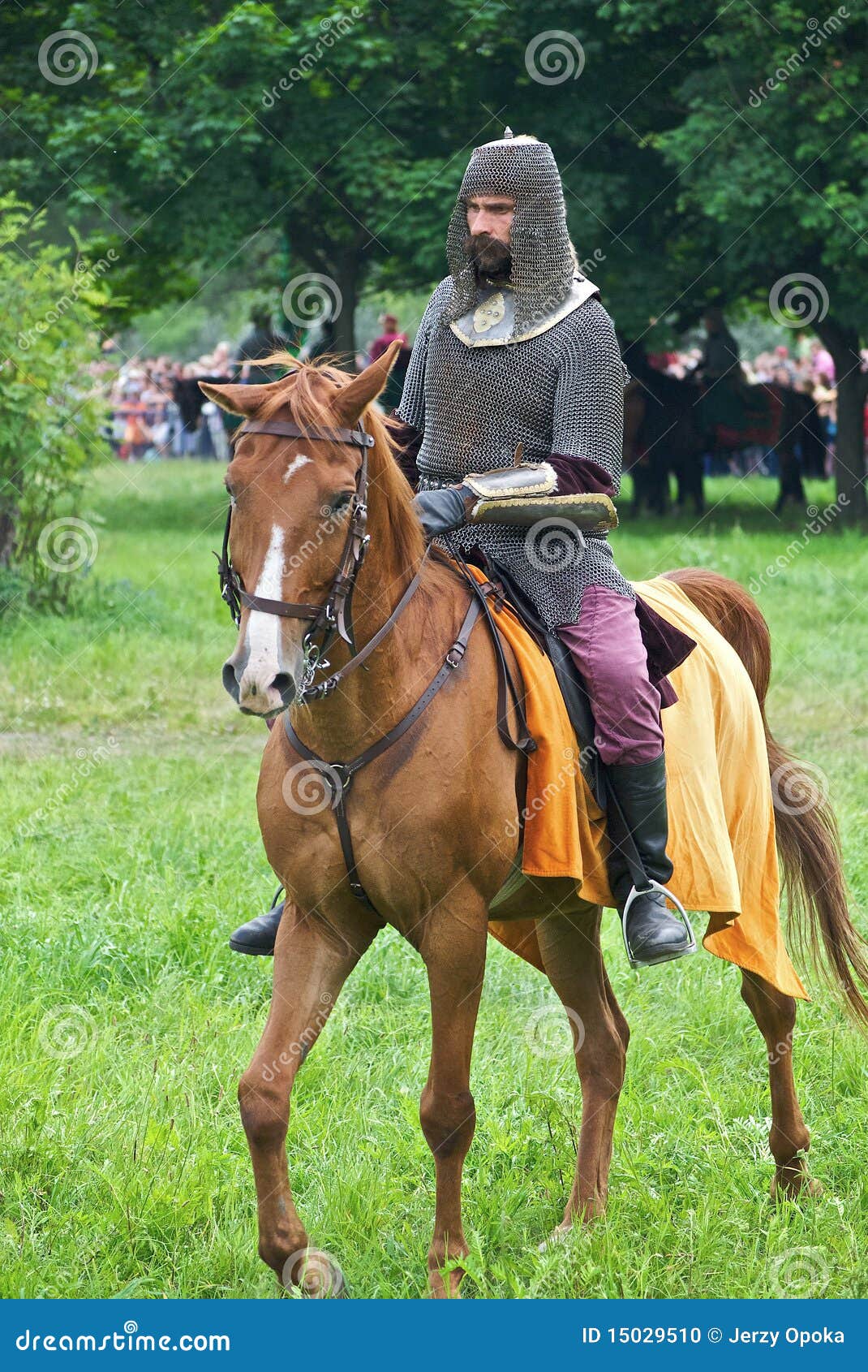 Knight on horseback editorial image. Image of history - 15029510