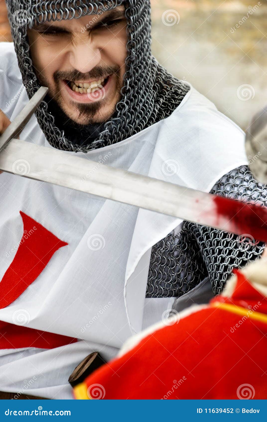Knight Killing His Opponent Stock Photo - Image of armor, battle: 11639452