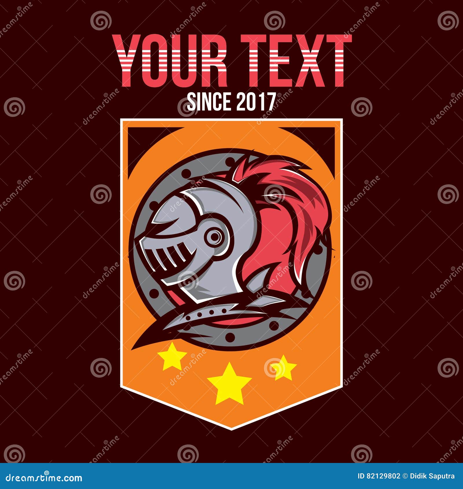 Knight logo, Classic logo stock vector. Illustration of abstract - 82129802