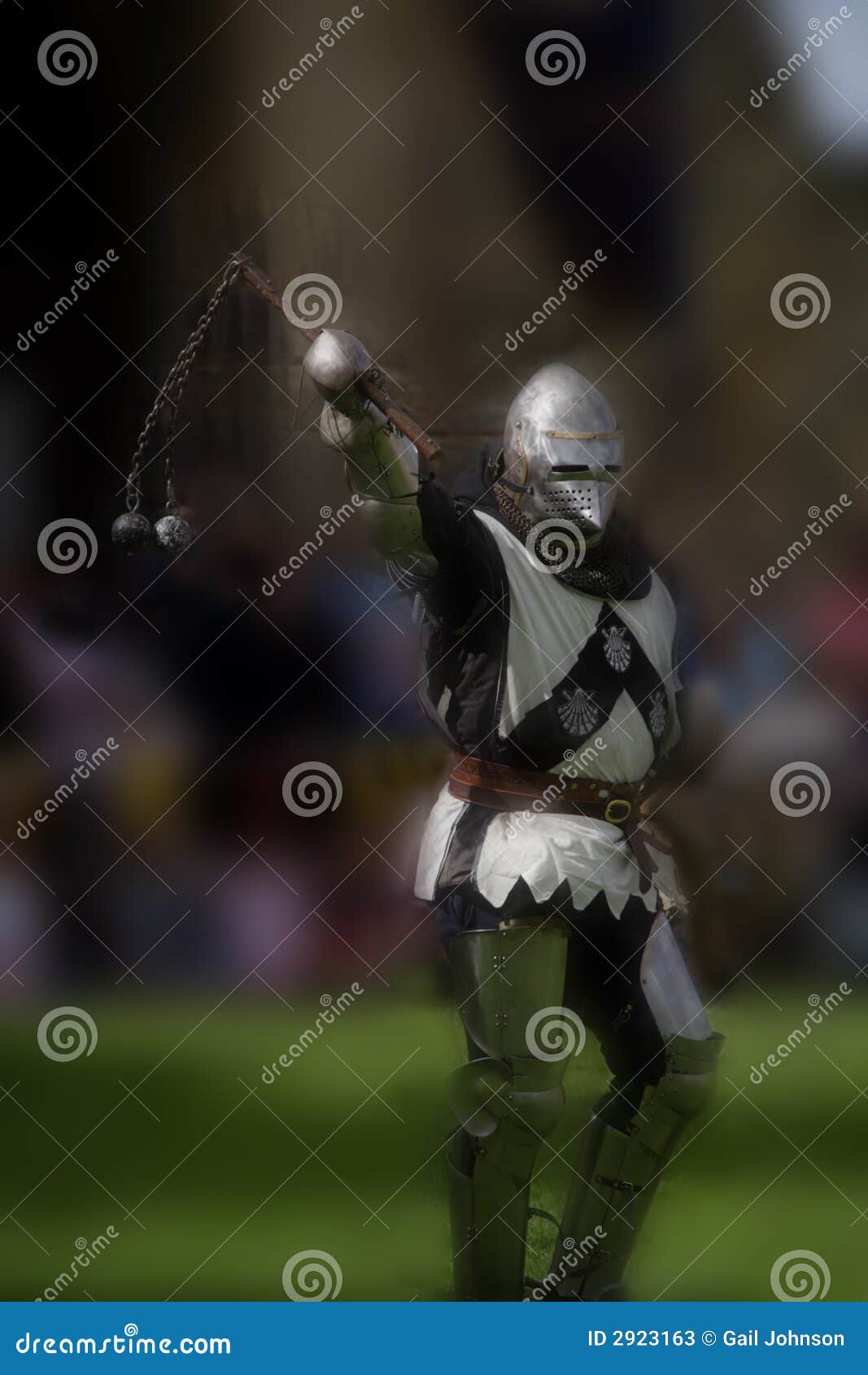 Knight ready for battle stock image. Image of castle, knight - 2923163