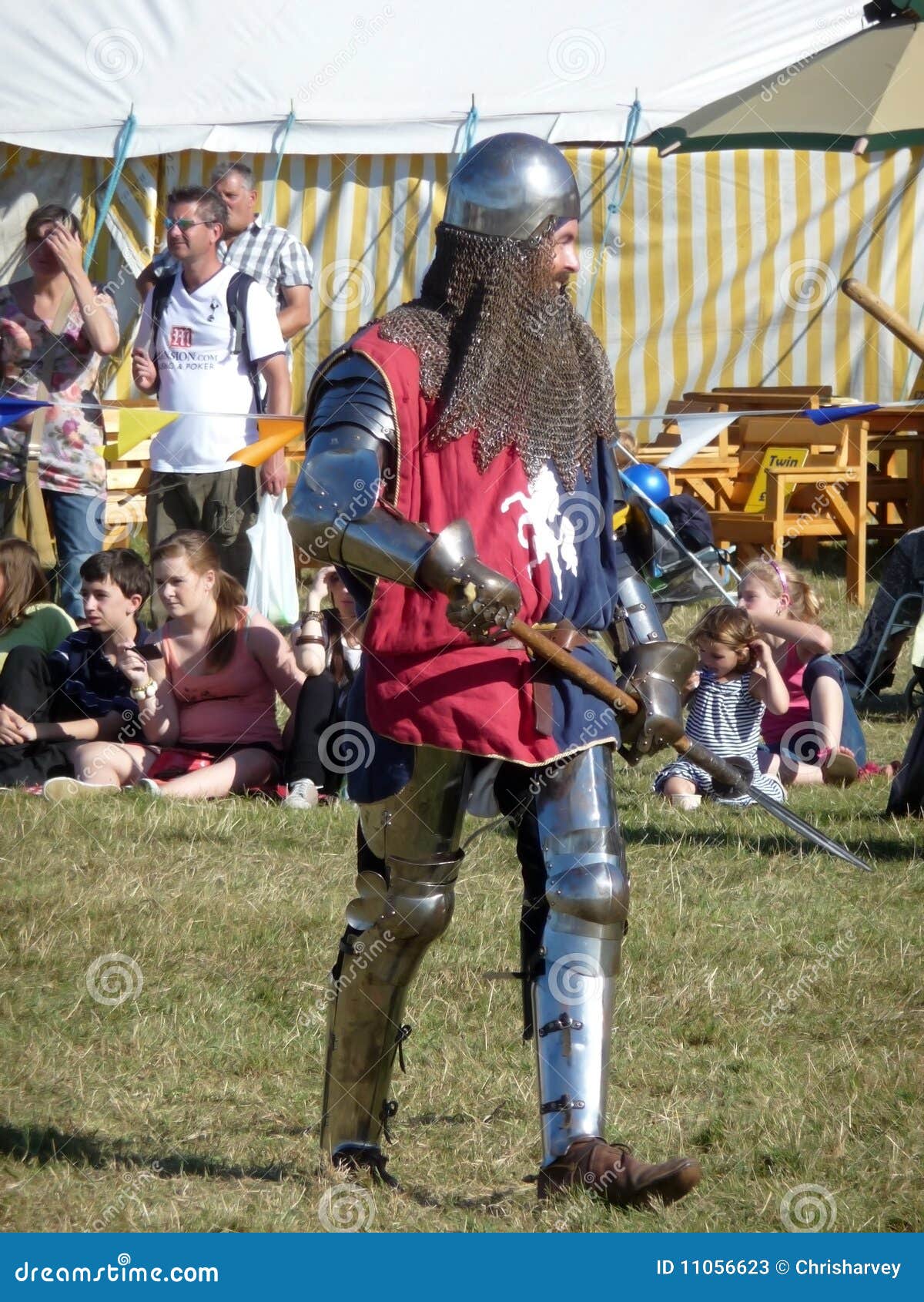 Knight Ready for Battle 31st August 2009 Editorial Stock Photo - Image ...