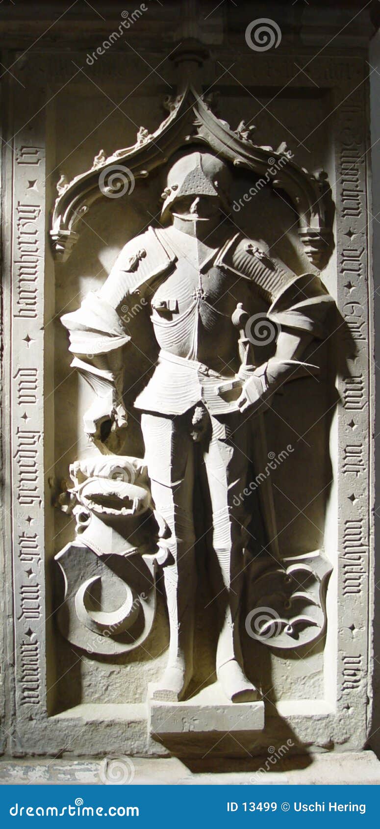 Knight s gravestone stock image. Image of tombstone, gravestone - 13499