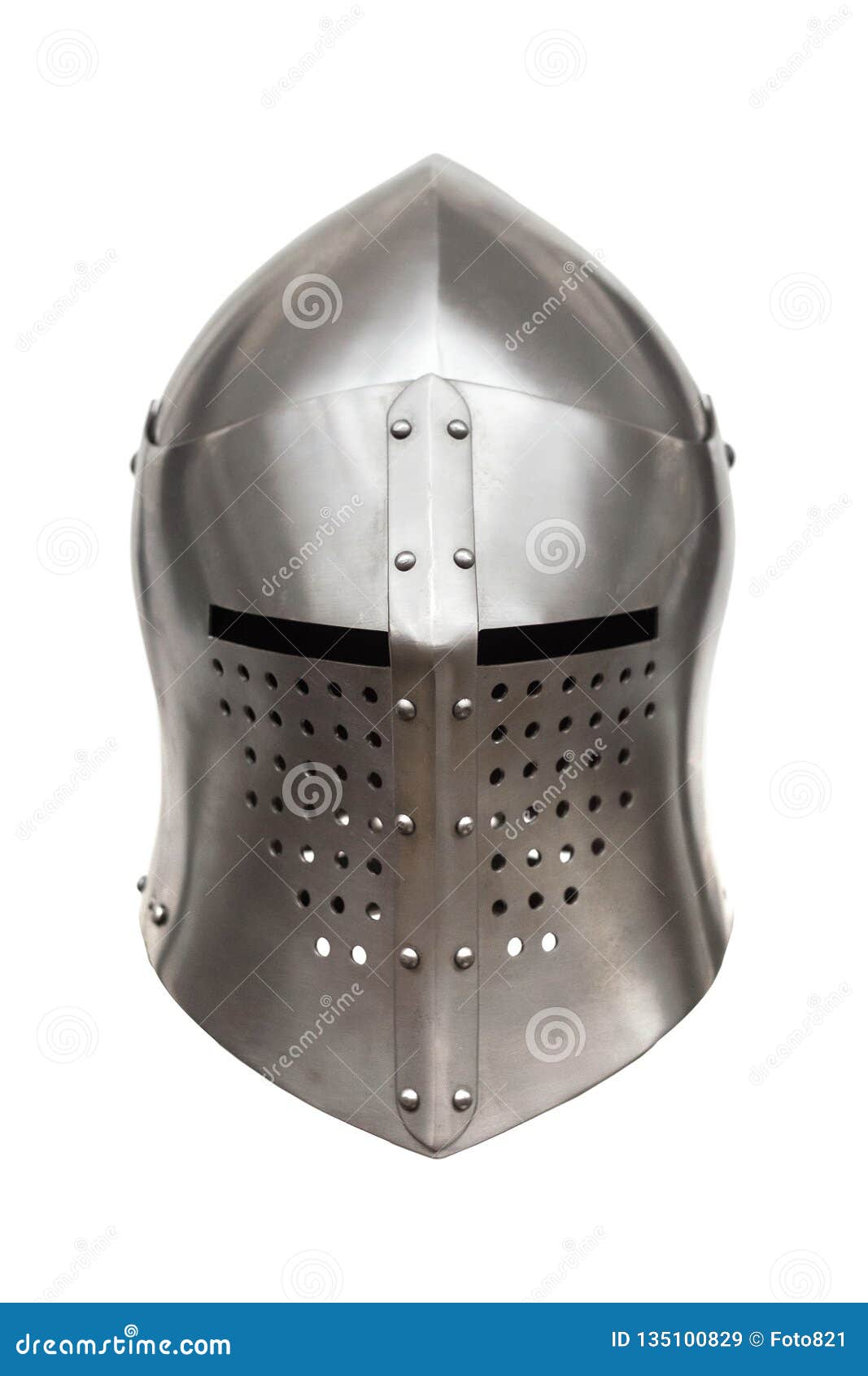 Knight`s helmet stock image. Image of forge, mail, knights - 135100829