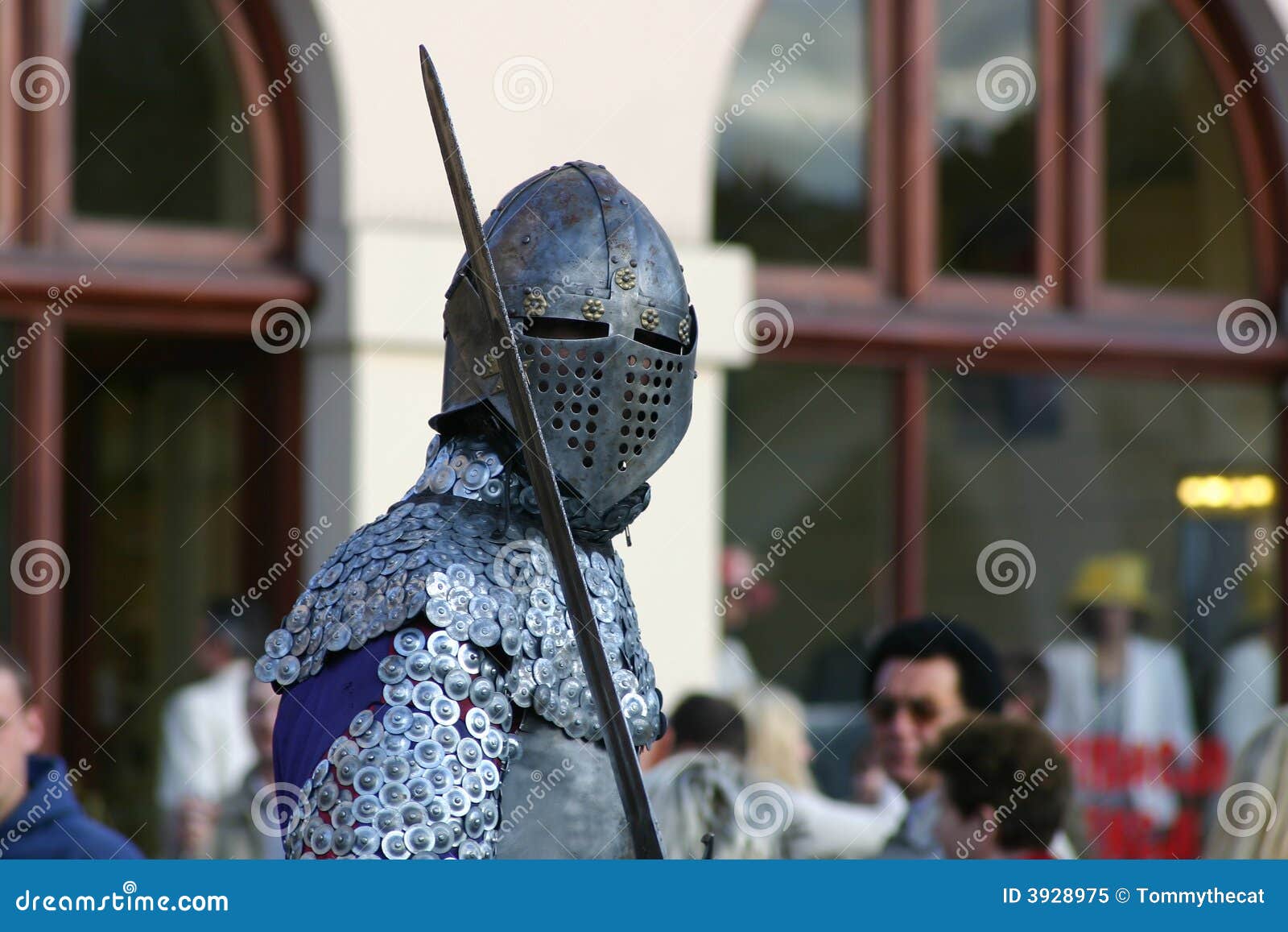 Knight with sword stock image. Image of helmet, knight - 3928975
