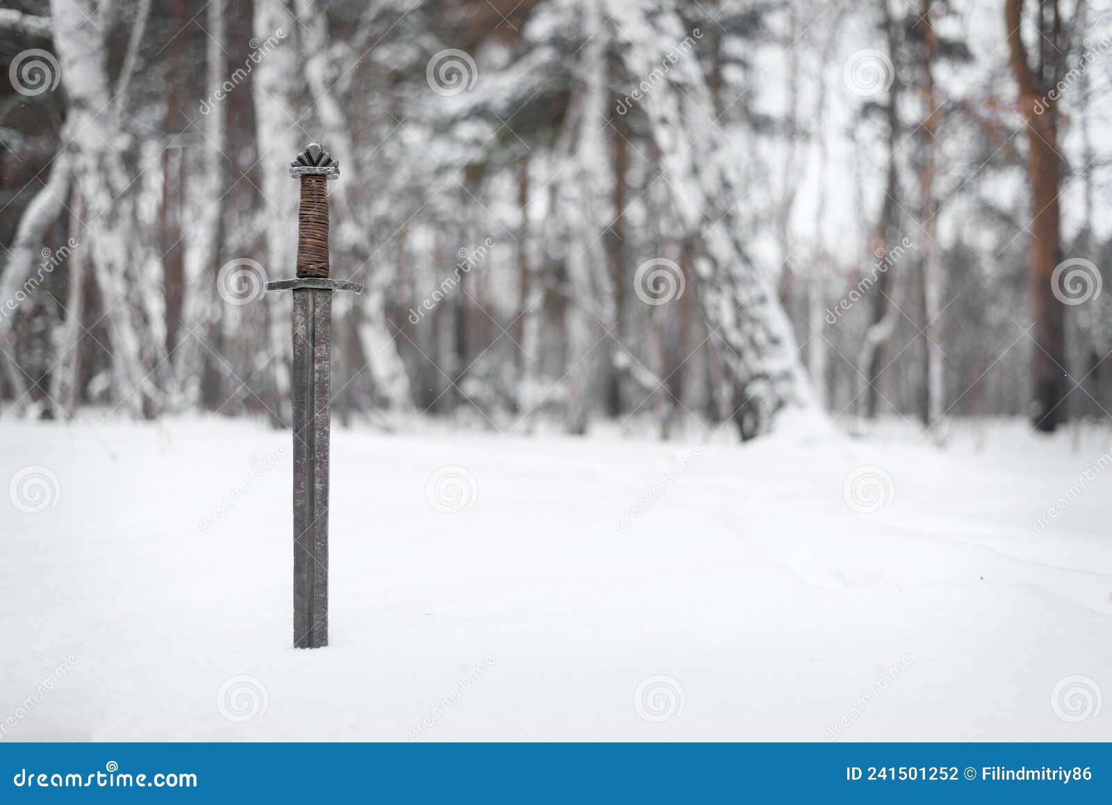 Knight sword stock photo. Image of story, legend, forest - 241501252