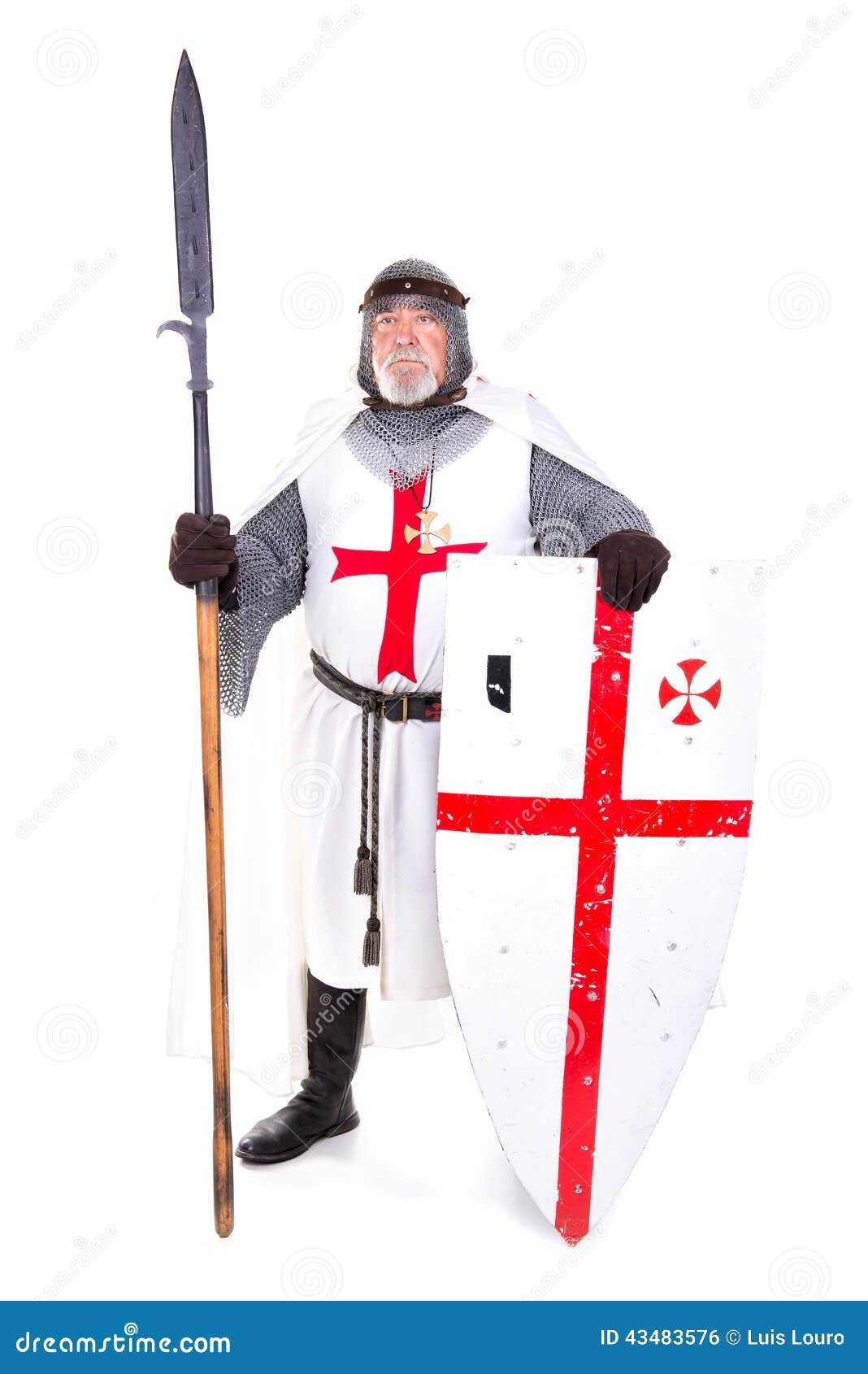 Knight Templar stock photo. Image of empire, sword, spear - 43483576