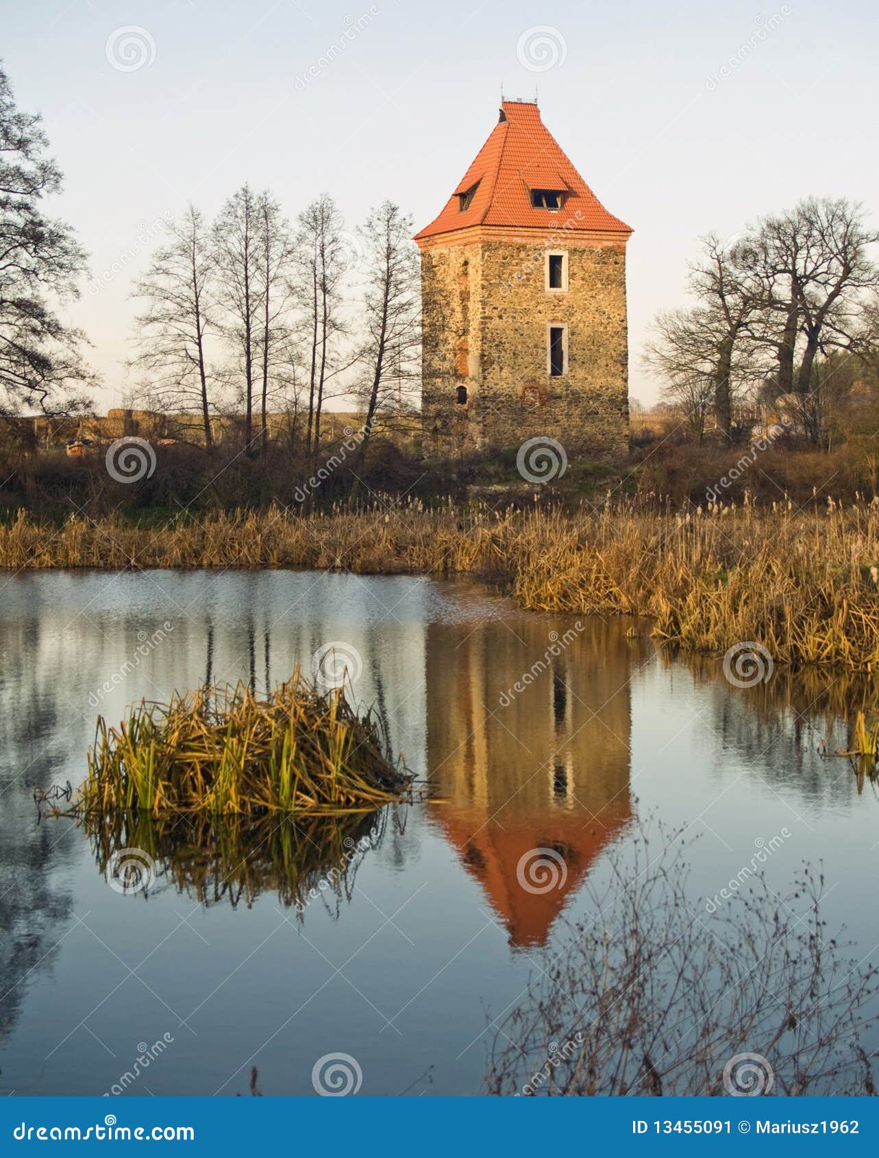 Knight tower stock image. Image of water, architecture - 13455091