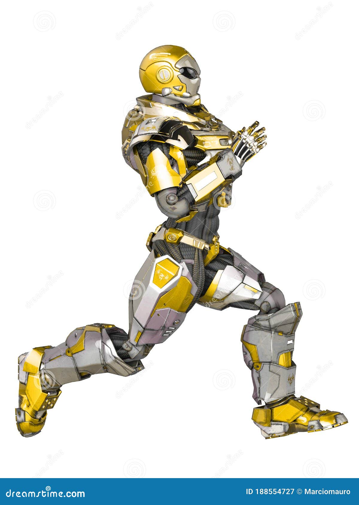 Knight vision running stock illustration. Illustration of military ...