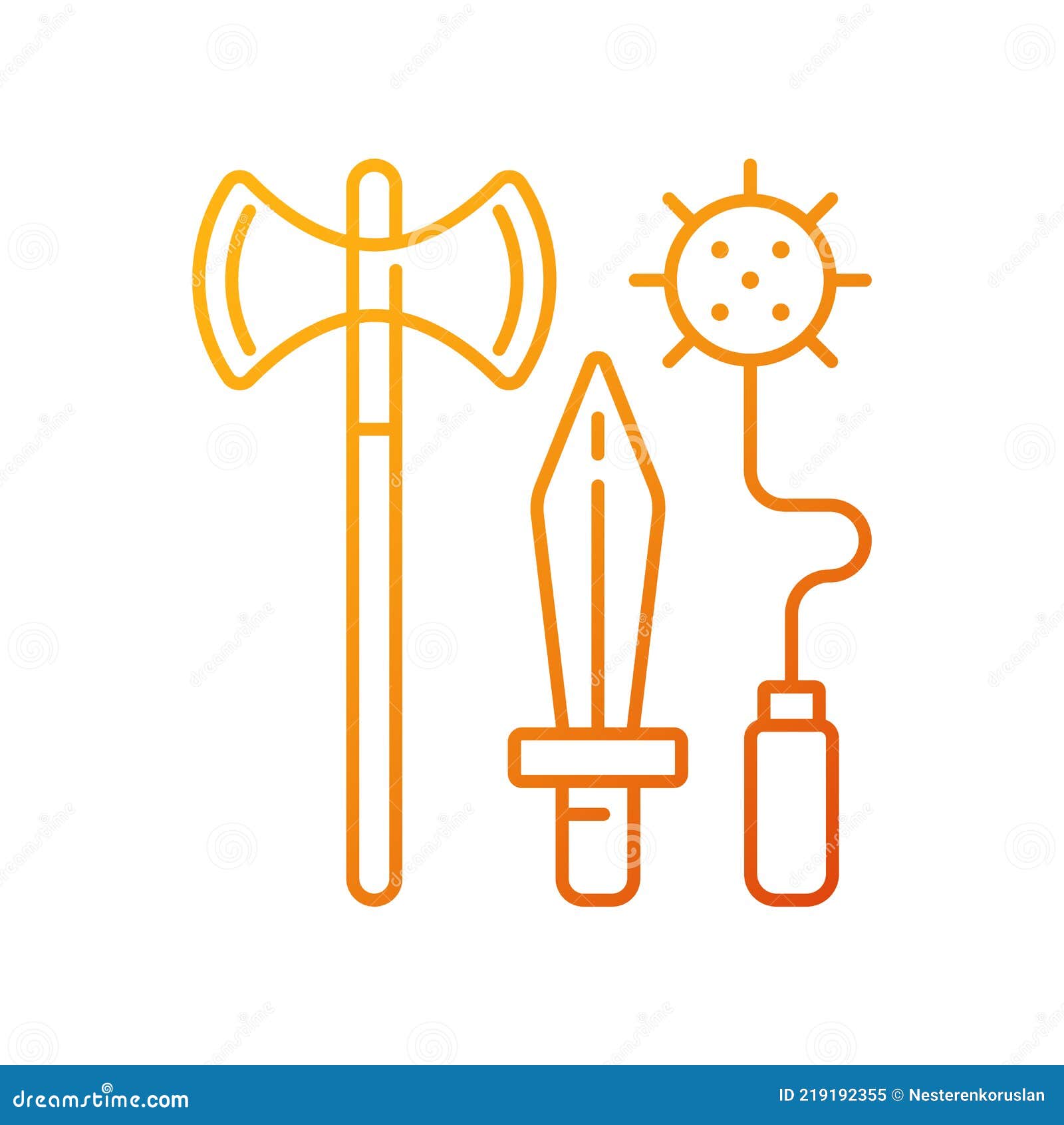 Outline Lance Vector Icon. Isolated Black Simple Line Element ... Outline Lance Vector Icon. Isolated Black Simple Line Element ...