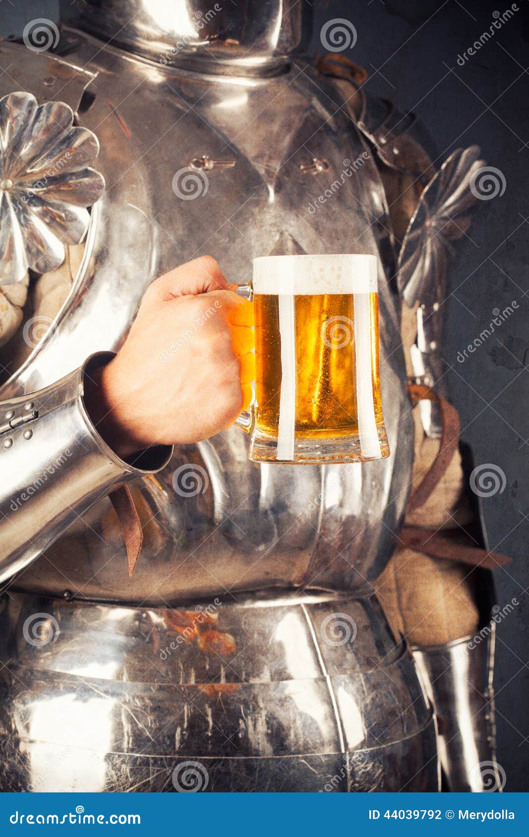 Knight wearing armor stock photo. Image of knight, drink - 44039792
