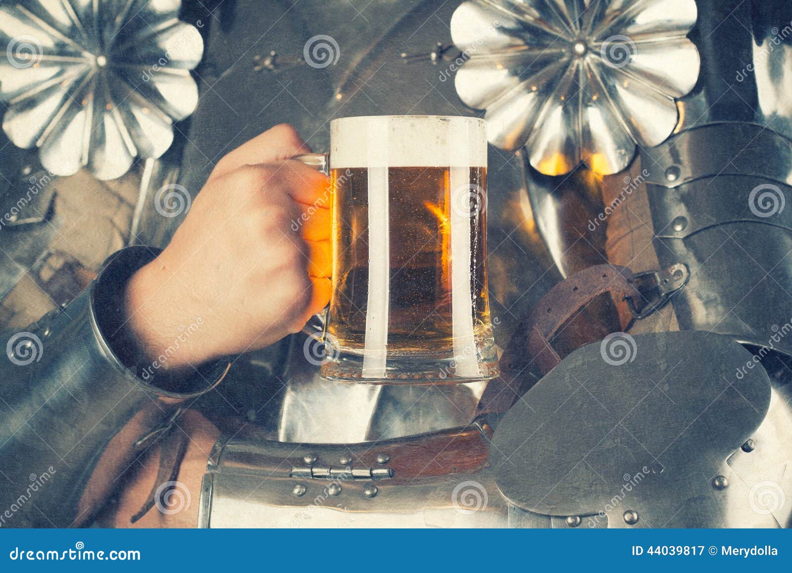 Knight wearing armor stock image. Image of knight, bright - 44039817