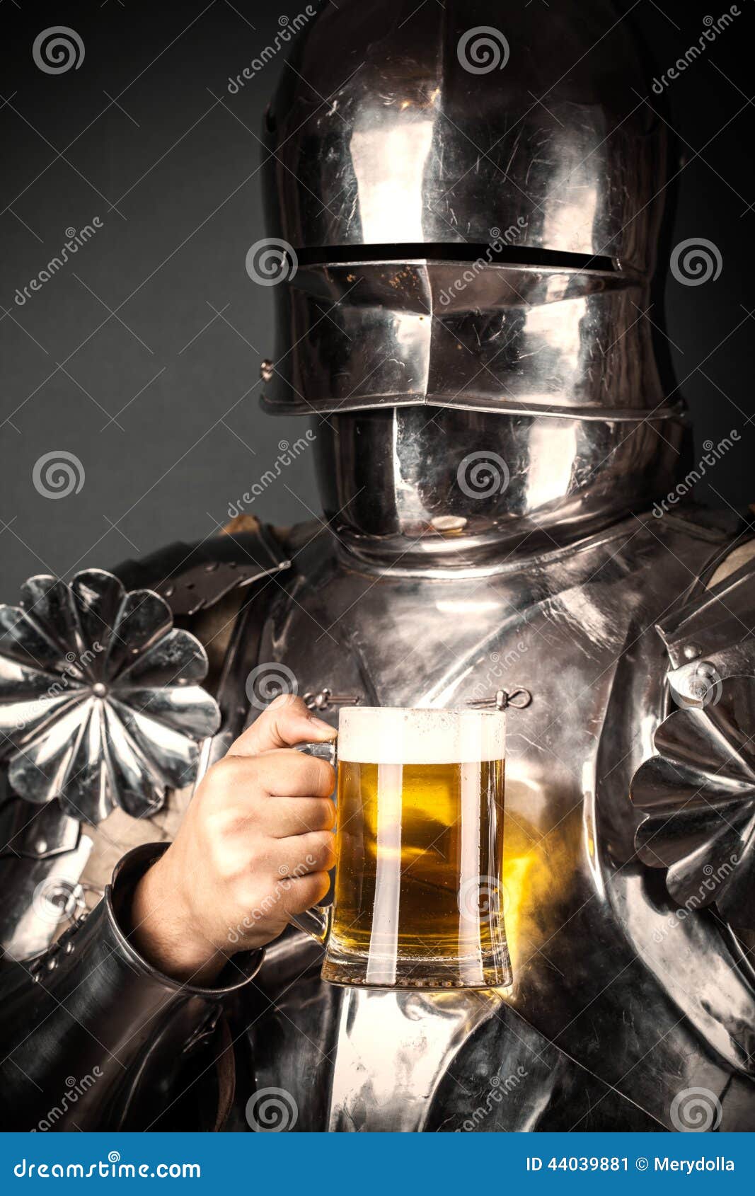 Knight wearing armor stock image. Image of ages, european - 44039881