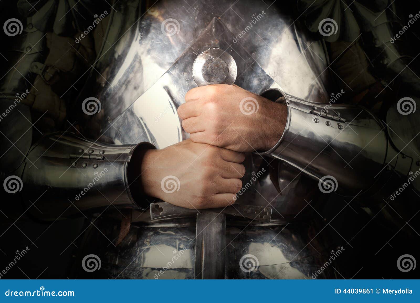 Knight Wearing Armor Royalty-Free Stock Photography | CartoonDealer.com ...