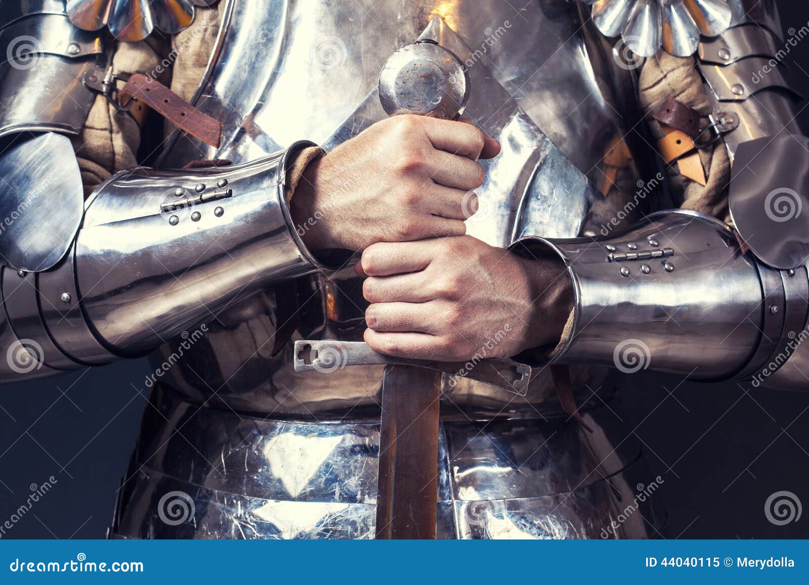 Knight Wearing Armor Royalty-Free Stock Photography | CartoonDealer.com ...