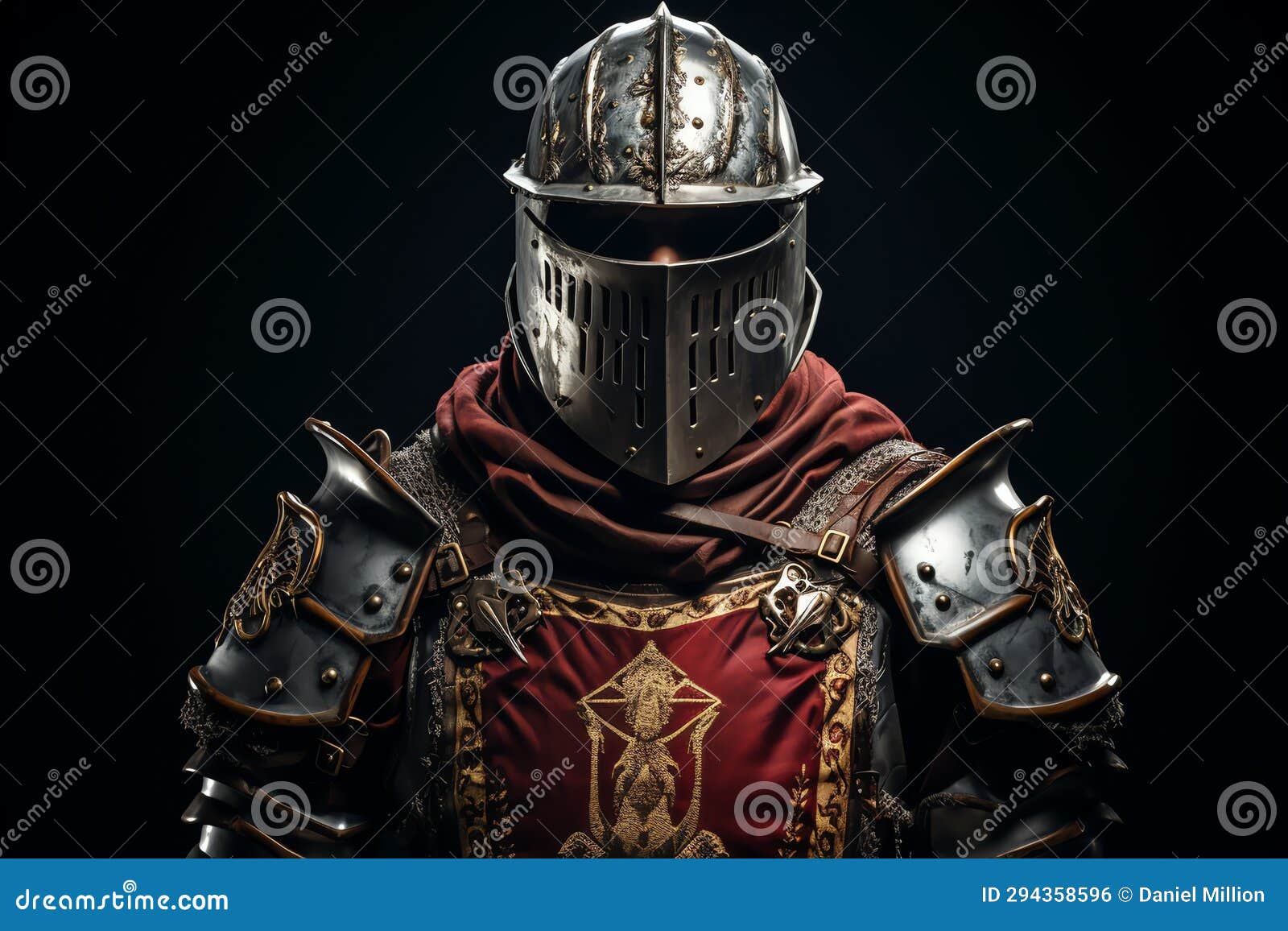 Knightly Order Medieval Fantasy Photo Stock Illustration - Illustration ...