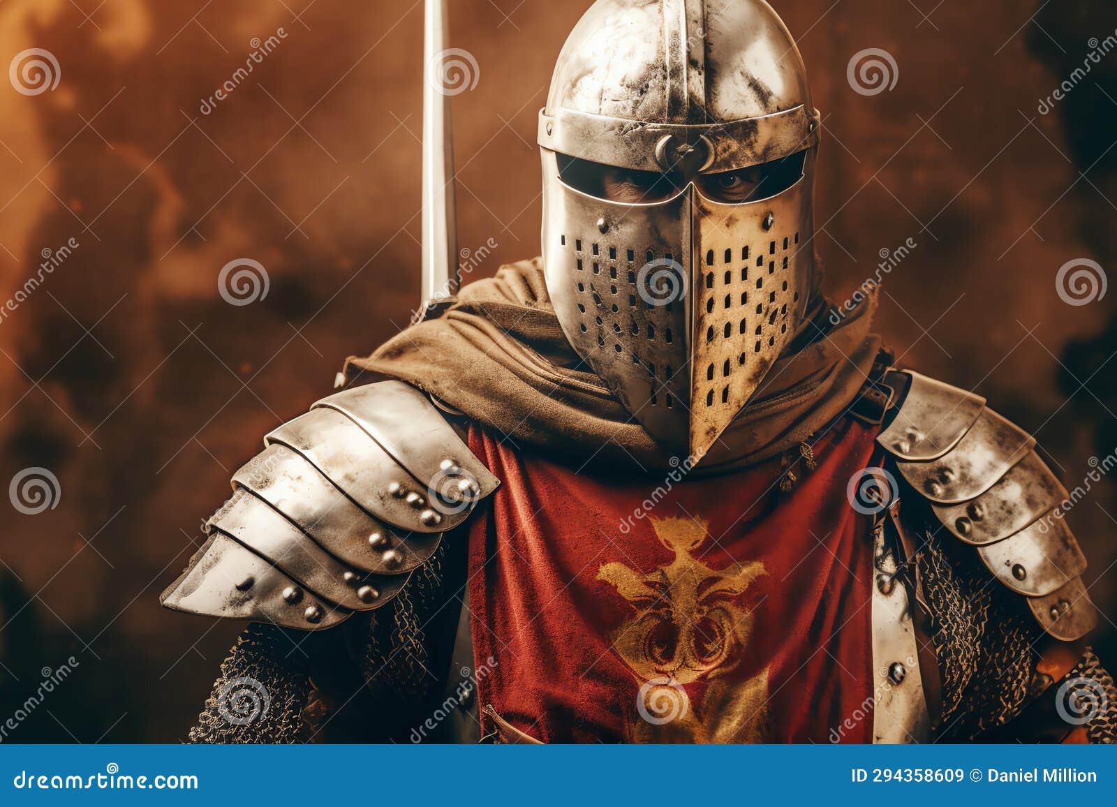 Knightly Quest Medieval Fantasy Photo Stock Illustration - Illustration ...