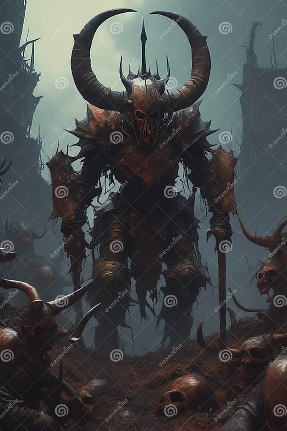 The Knights of the Abyss, Terrifying and Imposing Creatures, Above a ... The Knights of the Abyss, Terrifying and Imposing Creatures, Above a ...