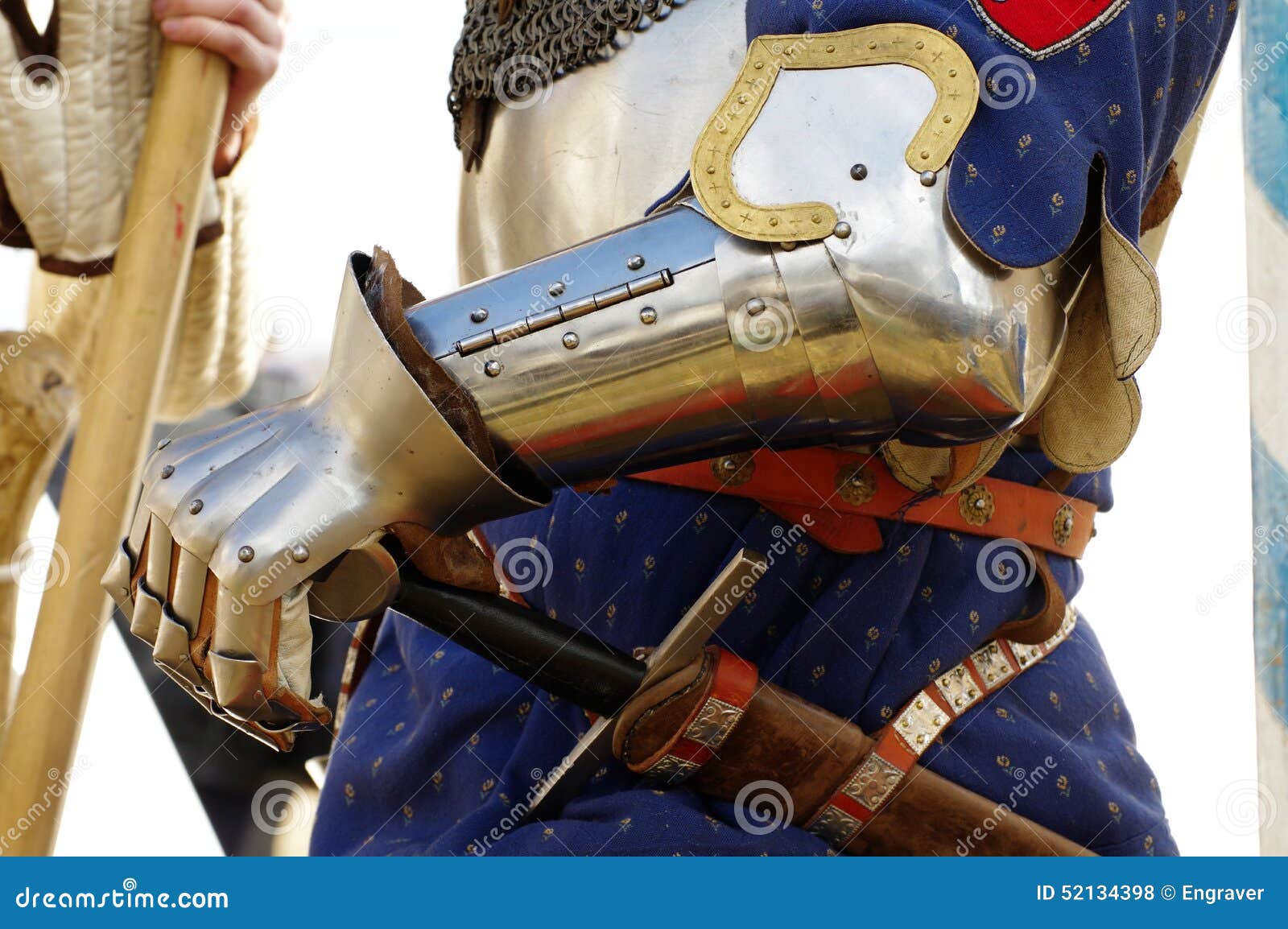 Knights Armor Hand Protection Stock Photo - Image of ancient, suit ...