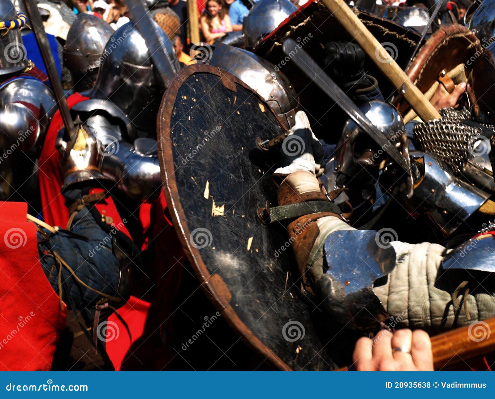 Knights fight stock photo. Image of tournament, helmet - 20935638