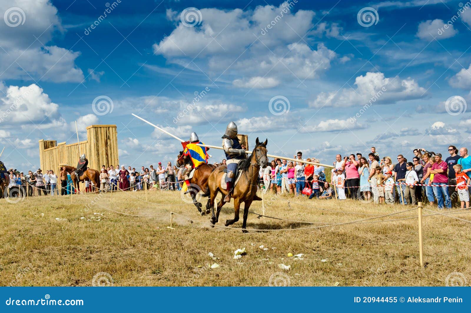 Knights fight editorial image. Image of armour, medieval - 20944455