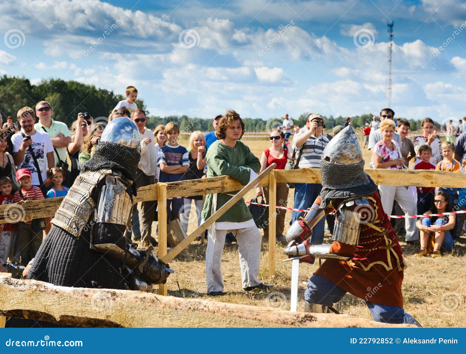 Knights fight editorial photography. Image of duel, ancient - 22792852