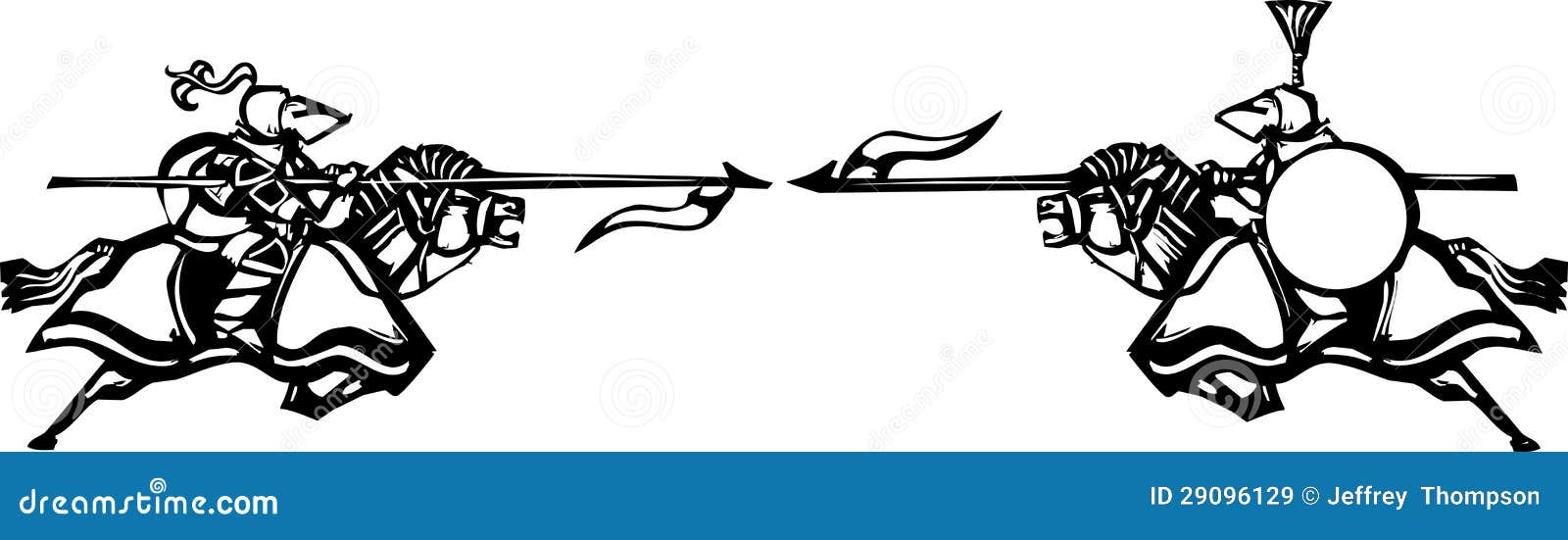 Jousting Cartoons, Illustrations & Vector Stock Images - 2378 Pictures ...