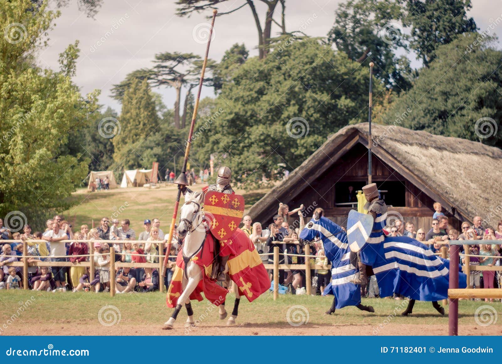 Knights Jousting editorial photo. Image of battle, holding - 71182401