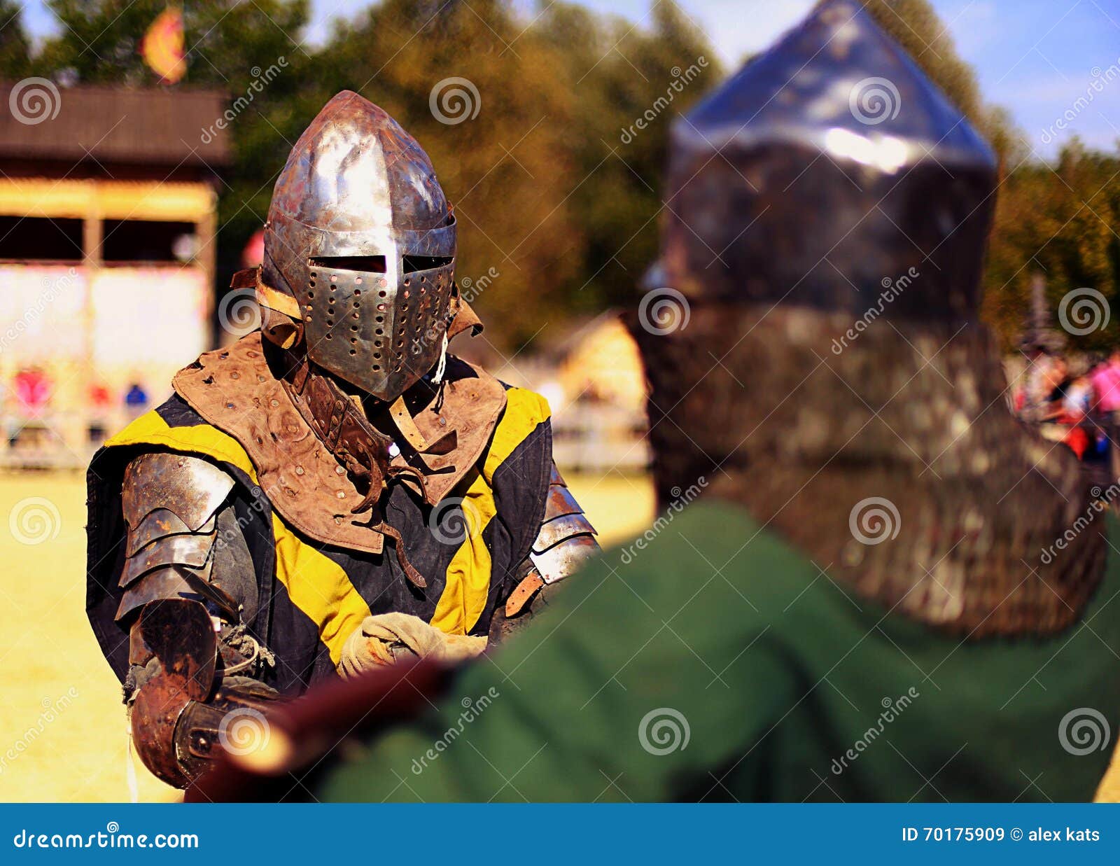 Knights Knight Historical Battle Stock Image - Image of knights, battle ...