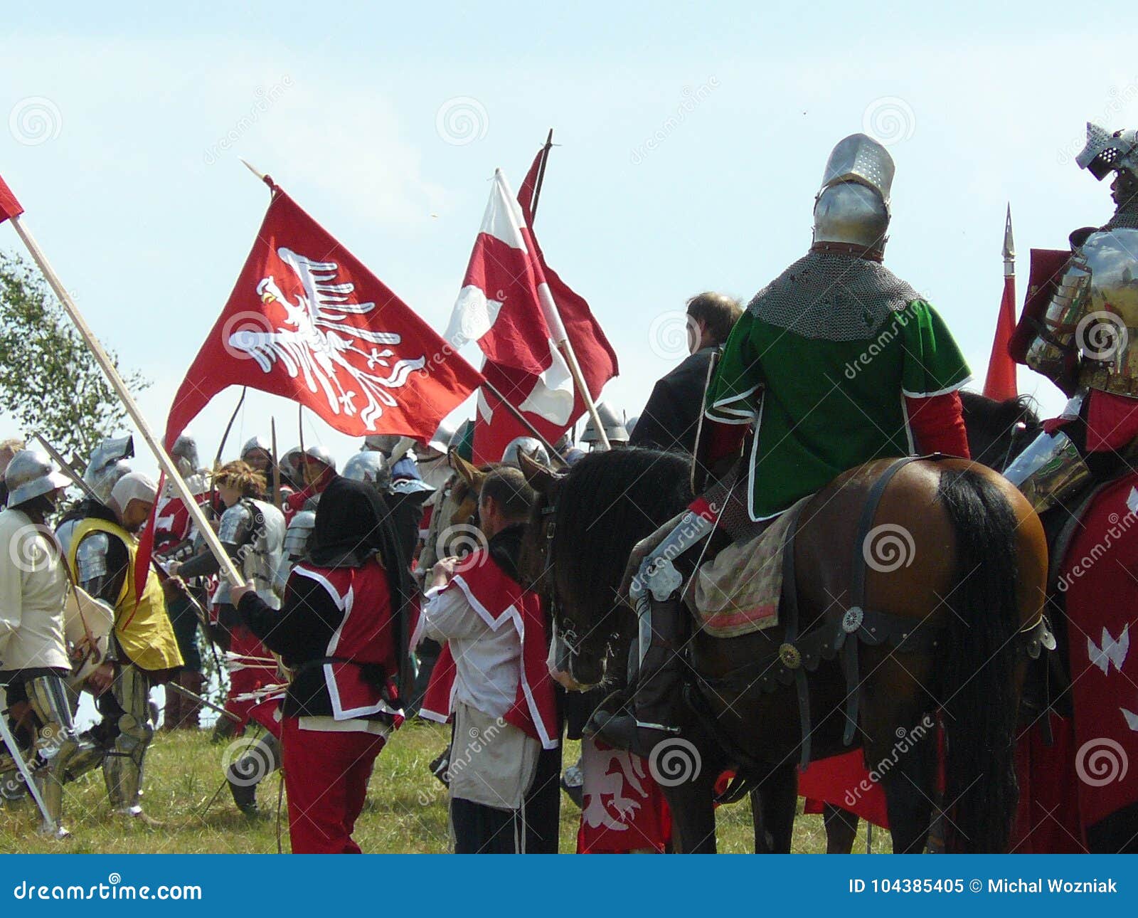 Knights on the Reconstruction of the Battle of Grunwald Editorial Image ...