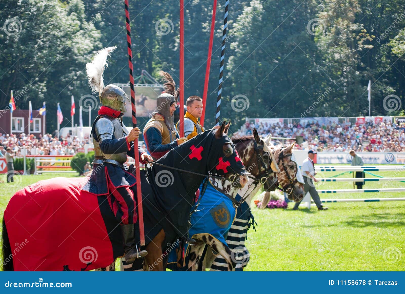 Knights tournament editorial stock photo. Image of shield - 11158678