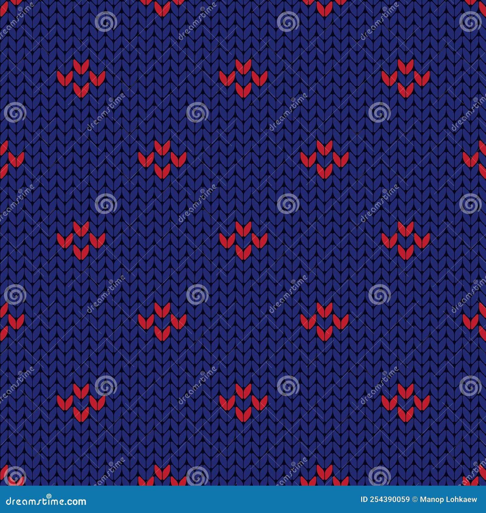 Knit Texture Seamless Pattern Background Vector Illustration Stock ...