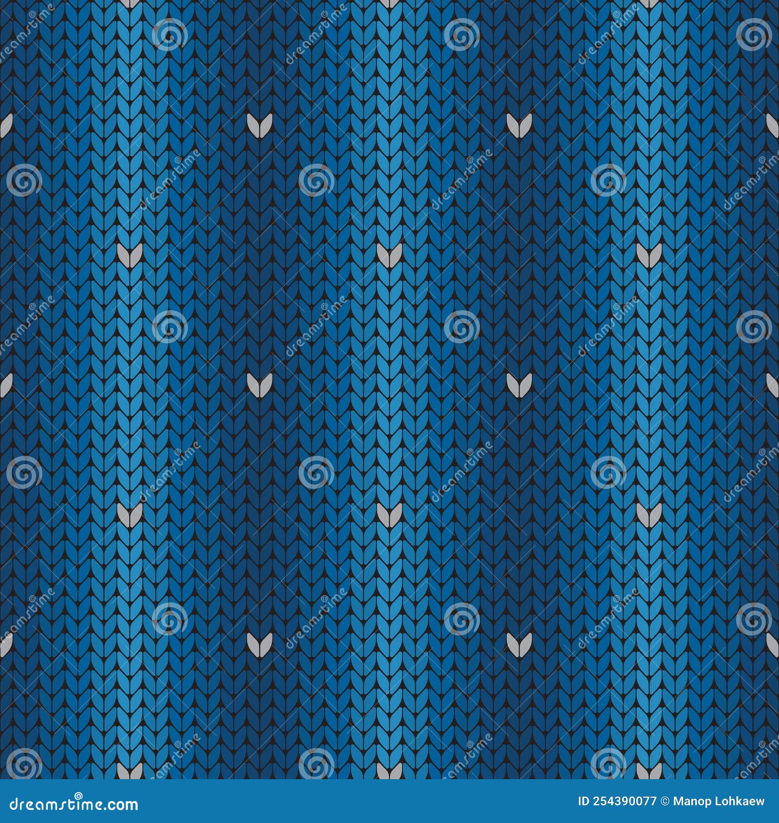 Knit Texture Seamless Pattern Background Vector Illustration Stock Vector - Illustration of ...