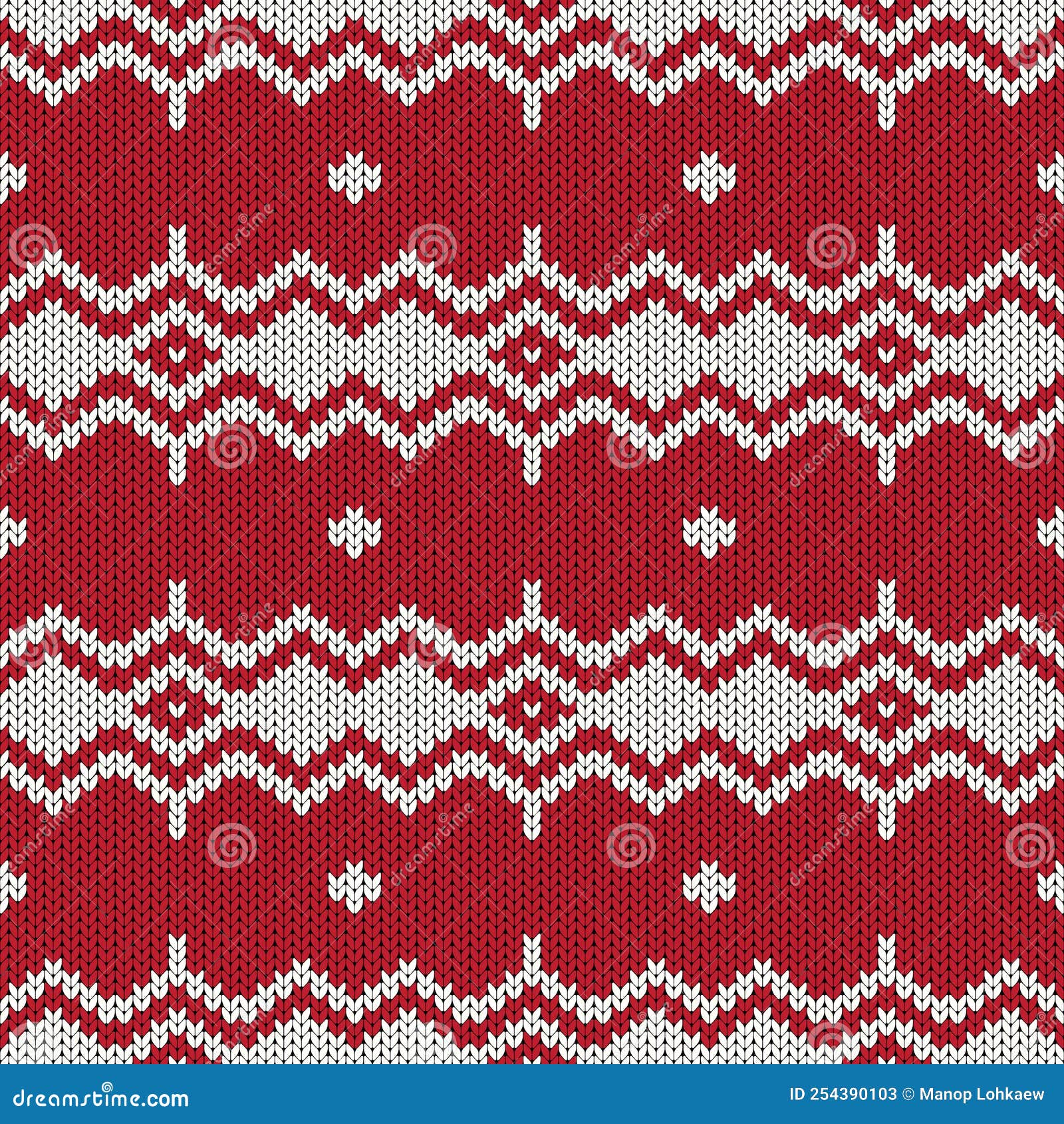 Knit Texture Seamless Pattern Background Vector Illustration Stock ...