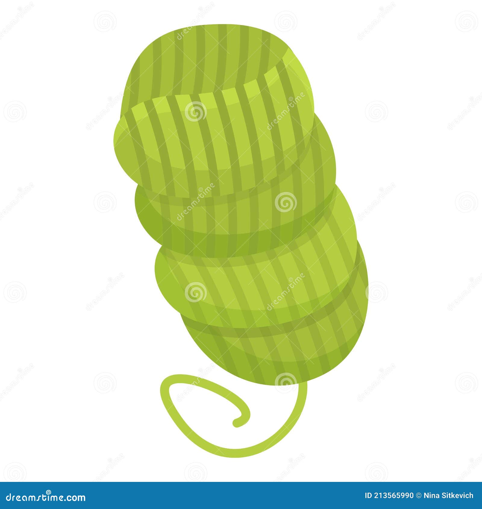 Knit Wool Icon, Cartoon Style Stock Vector - Illustration of textile ...