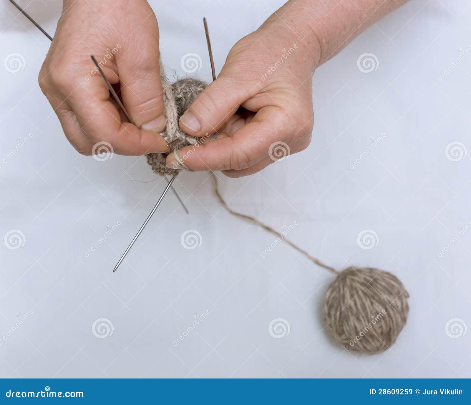 Knits stock image. Image of woolen, string, knitting - 28609259